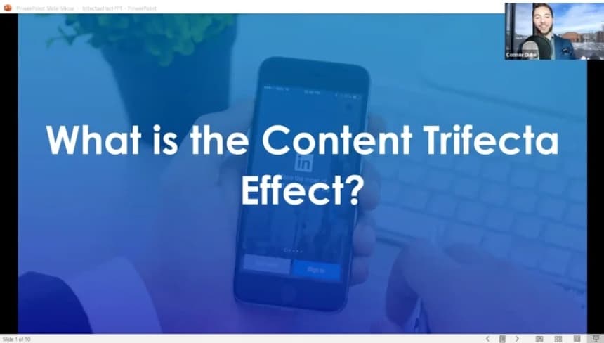 What is the LinkedIn content trifecta effect? - Proven Content